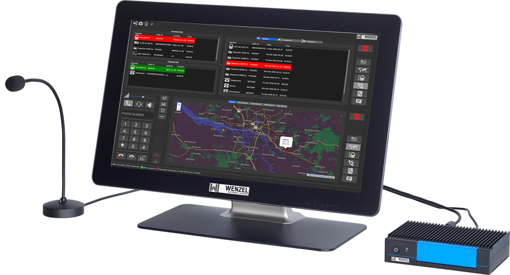 Dispatcher terminals configurable operator stations • Wenzel Elektronik